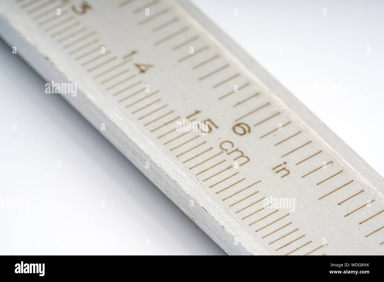 Hand white background ruler hi-res stock photography and images - Alamy