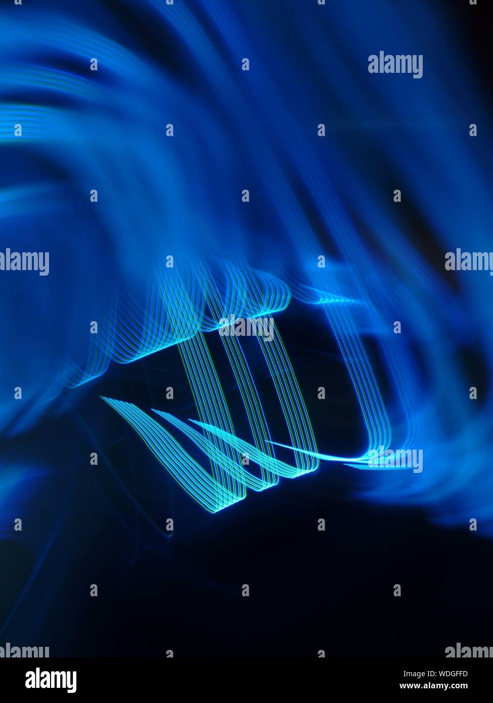 Blue laser background hi-res stock photography and images - Alamy