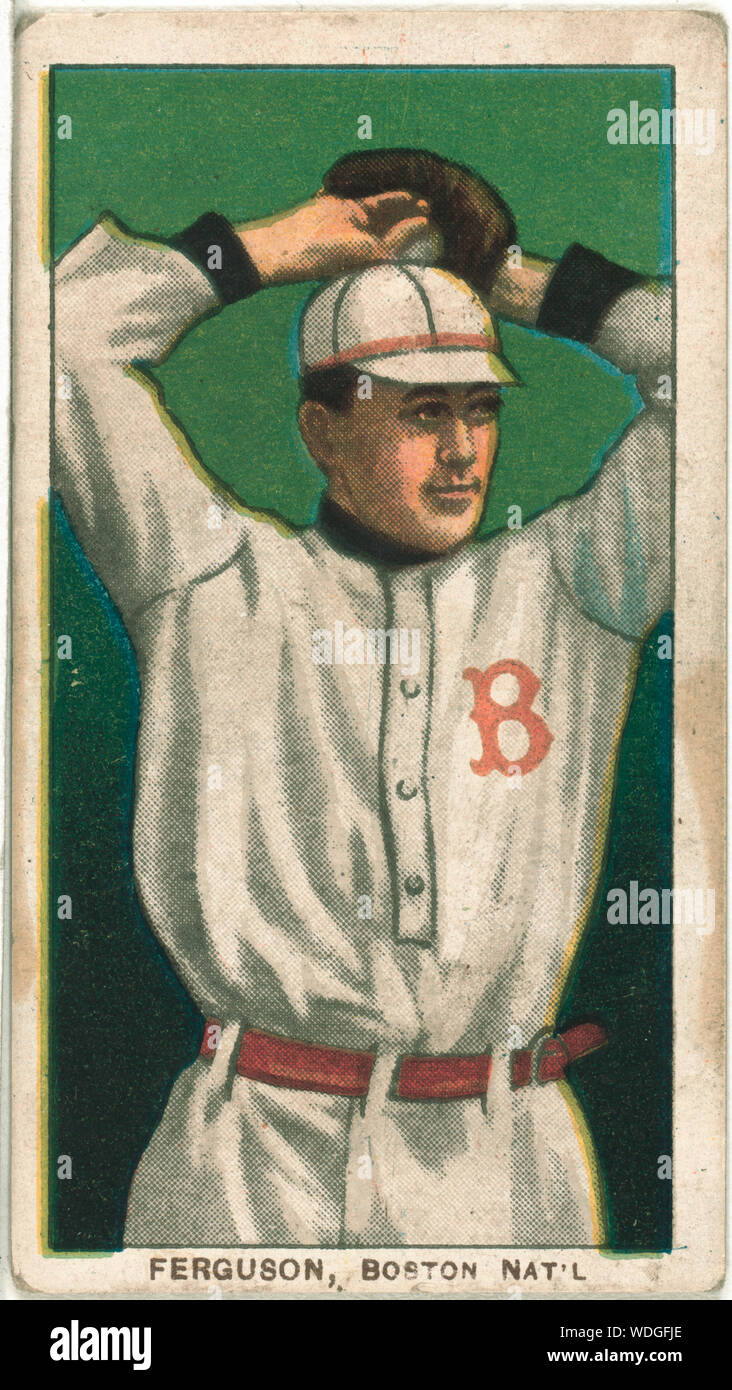 George Ferguson, Boston Doves, baseball card portrait Abstract/medium ...
