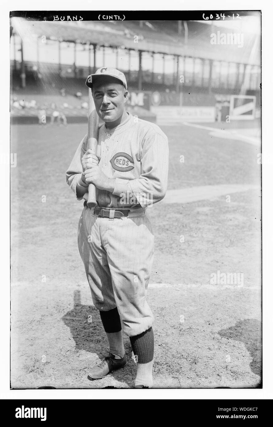 George J. Burns, Cincinnati NL (baseball) Abstract/medium: 1 negative ...