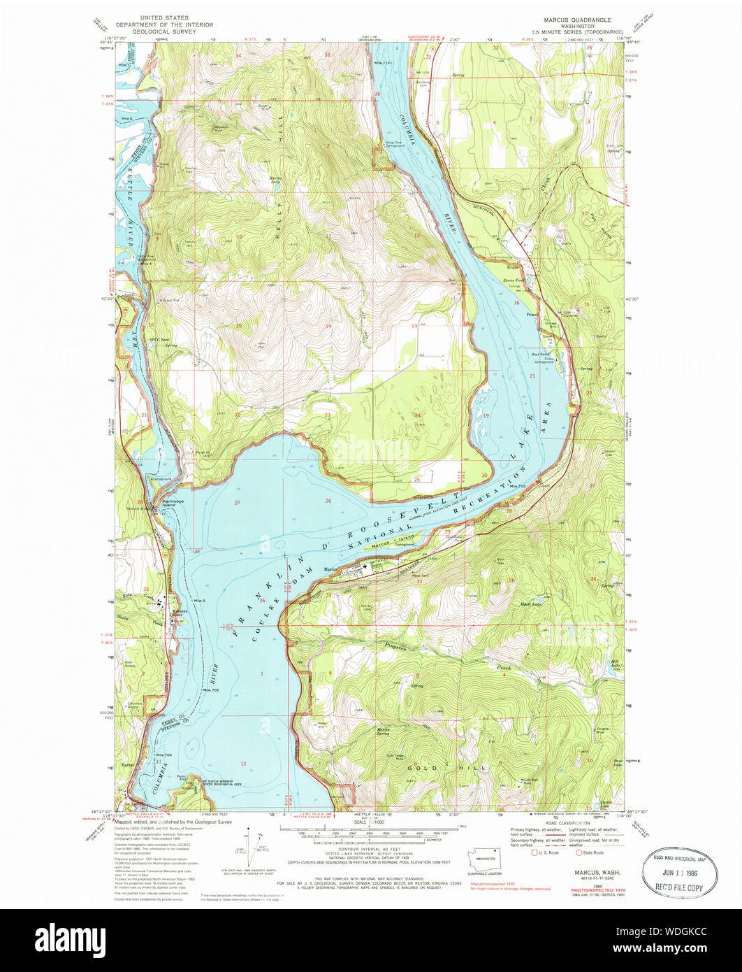 Marcus washington state map Cut Out Stock Images & Pictures - Alamy