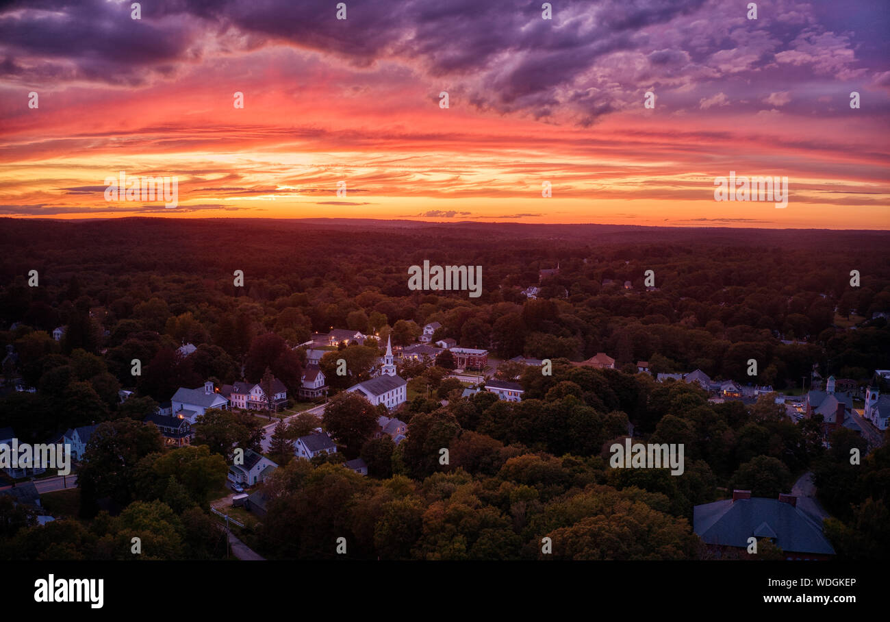 Sunset Style over Douglas Stock Photo - Alamy