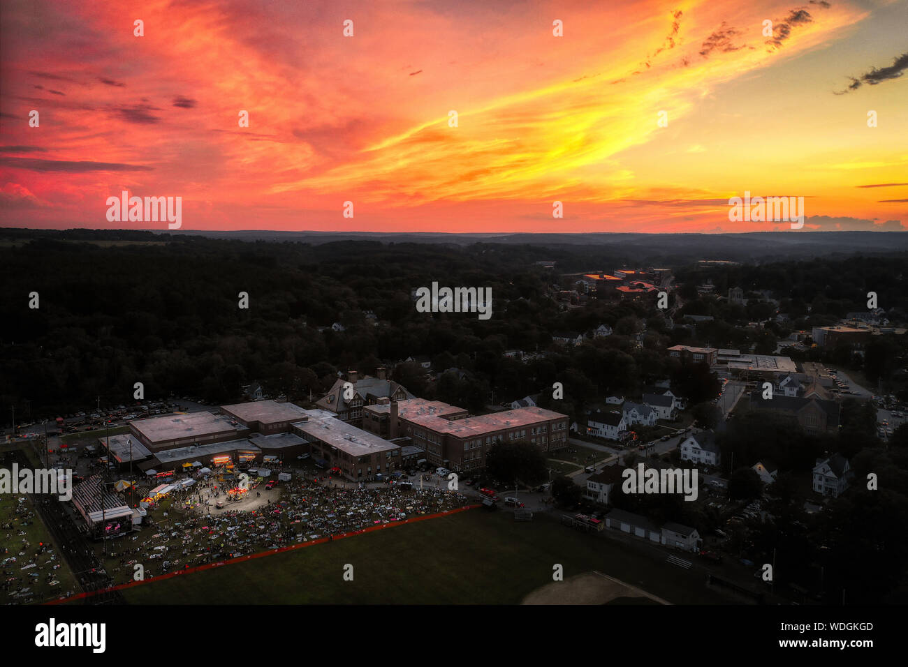 Northbridge Town Party Stock Photo - Alamy