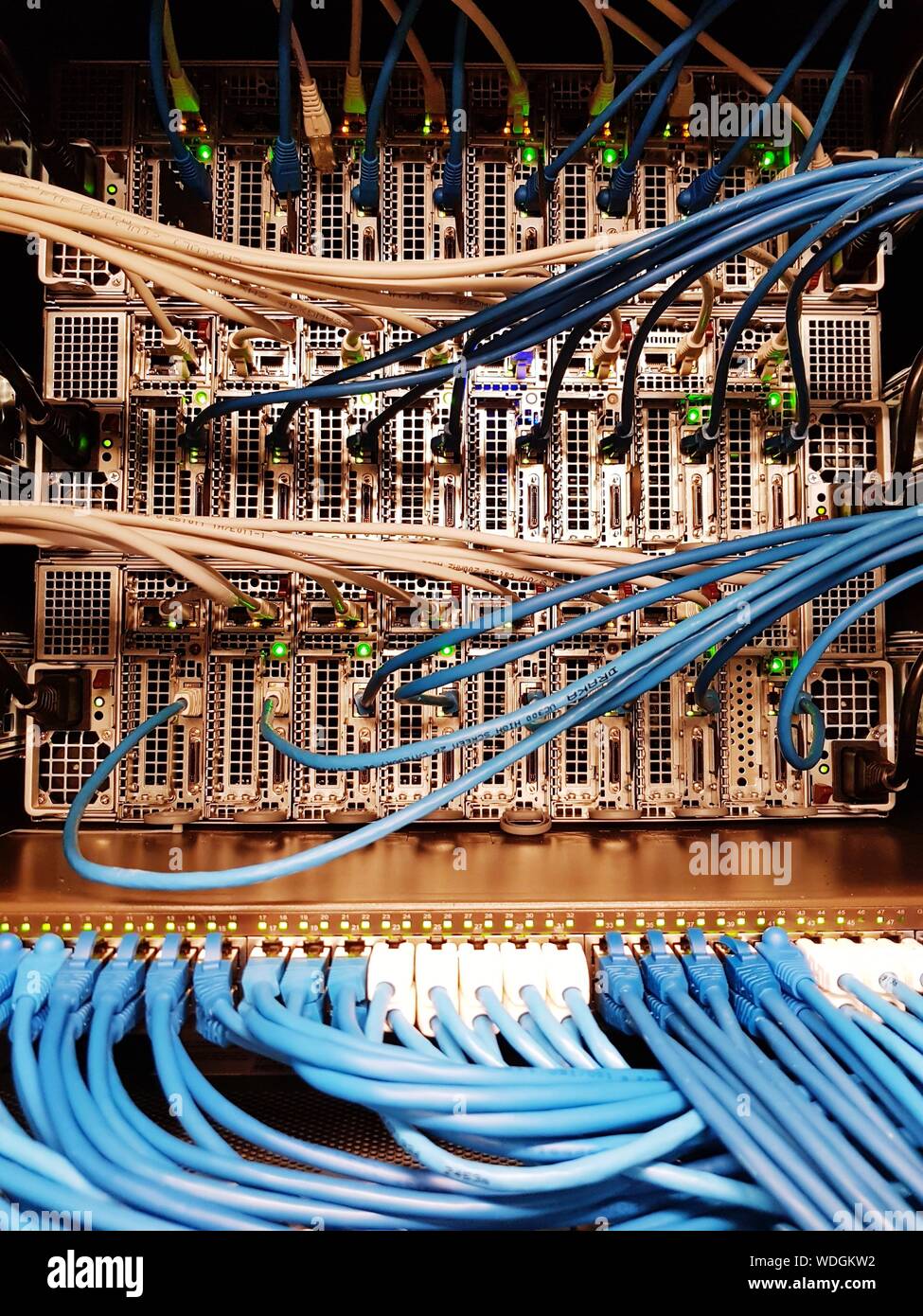 Data server close up hi-res stock photography and images - Alamy