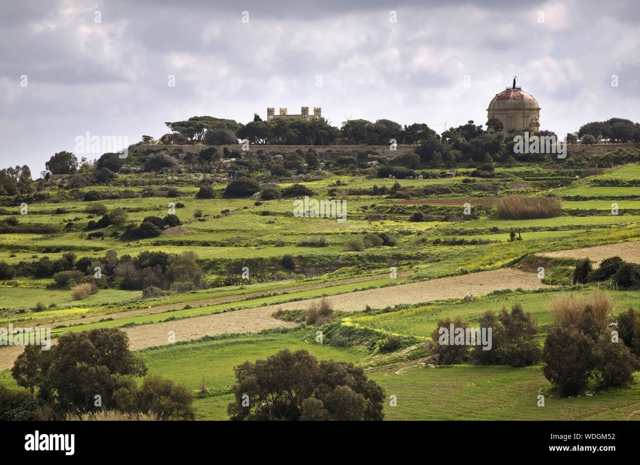 Landscape near Rabat. Malta Stock Photo - Alamy