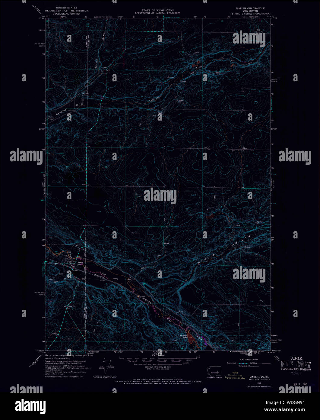 Map of marlin hi-res stock photography and images - Alamy