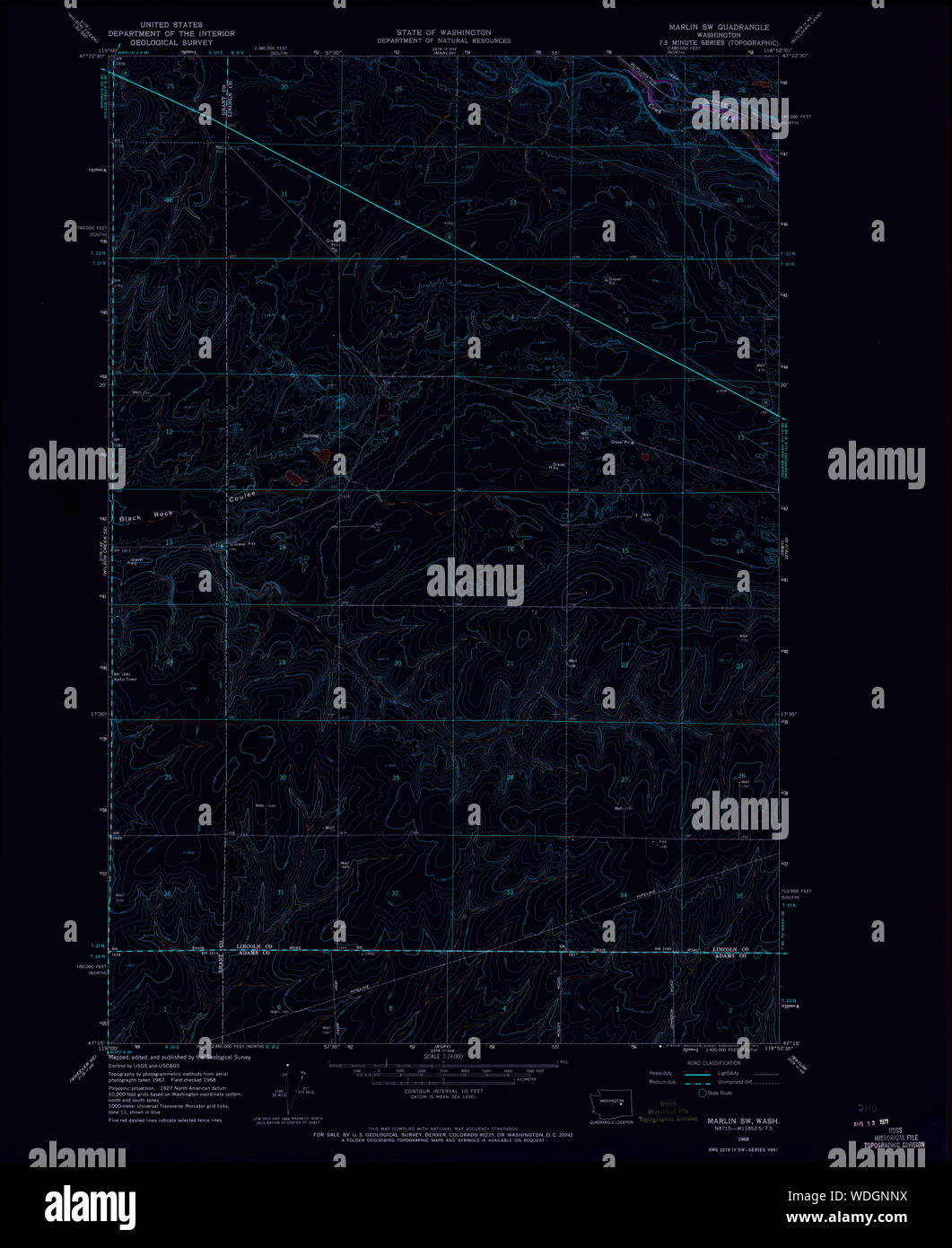 Marlin map hi-res stock photography and images - Alamy