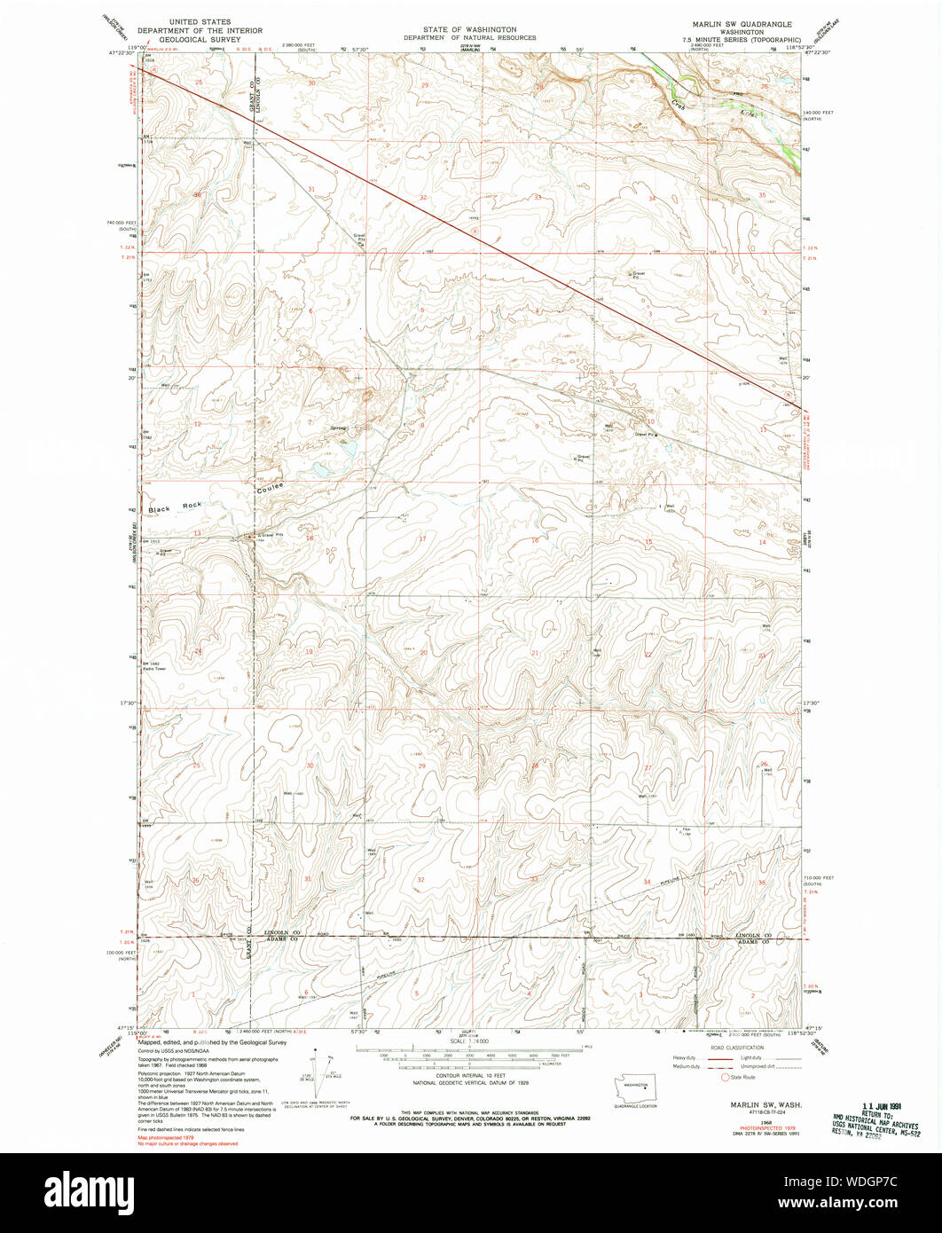 Map of marlin hi-res stock photography and images - Alamy