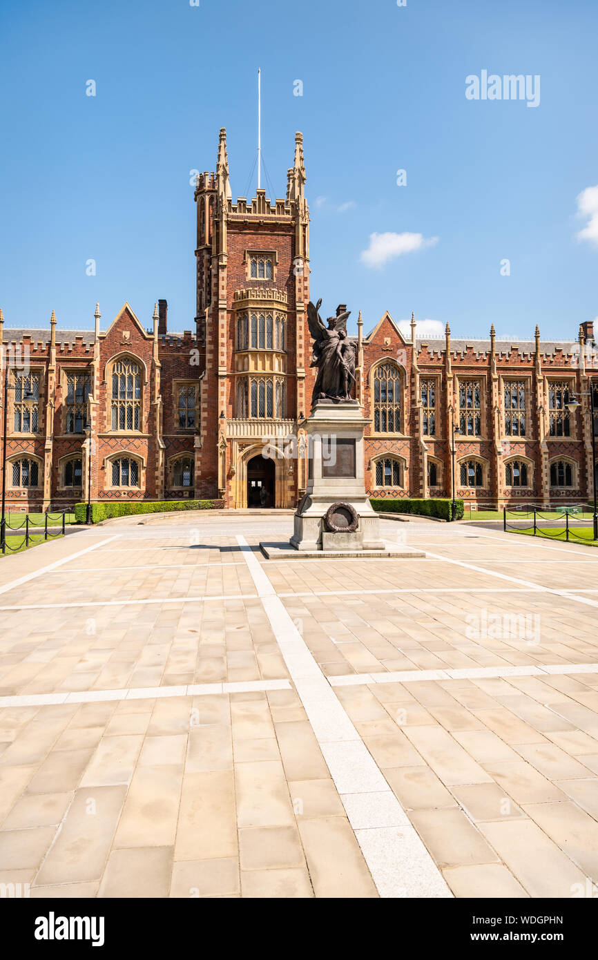 Famous lanyon building queens university hi-res stock photography and ...