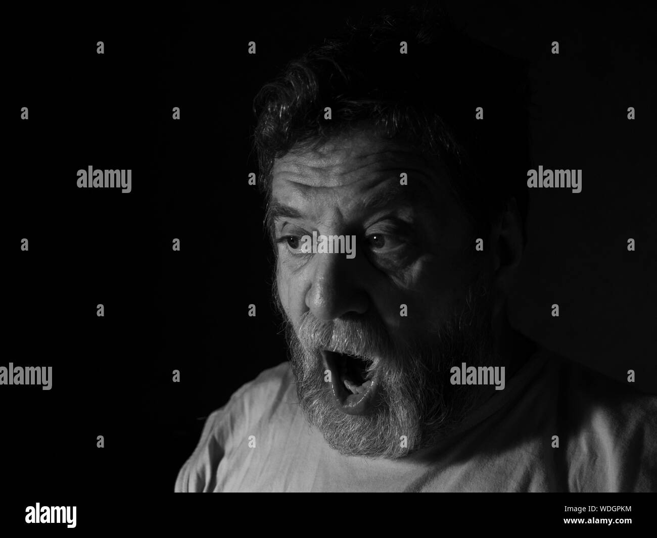 Black shadow man hi-res stock photography and images - Alamy