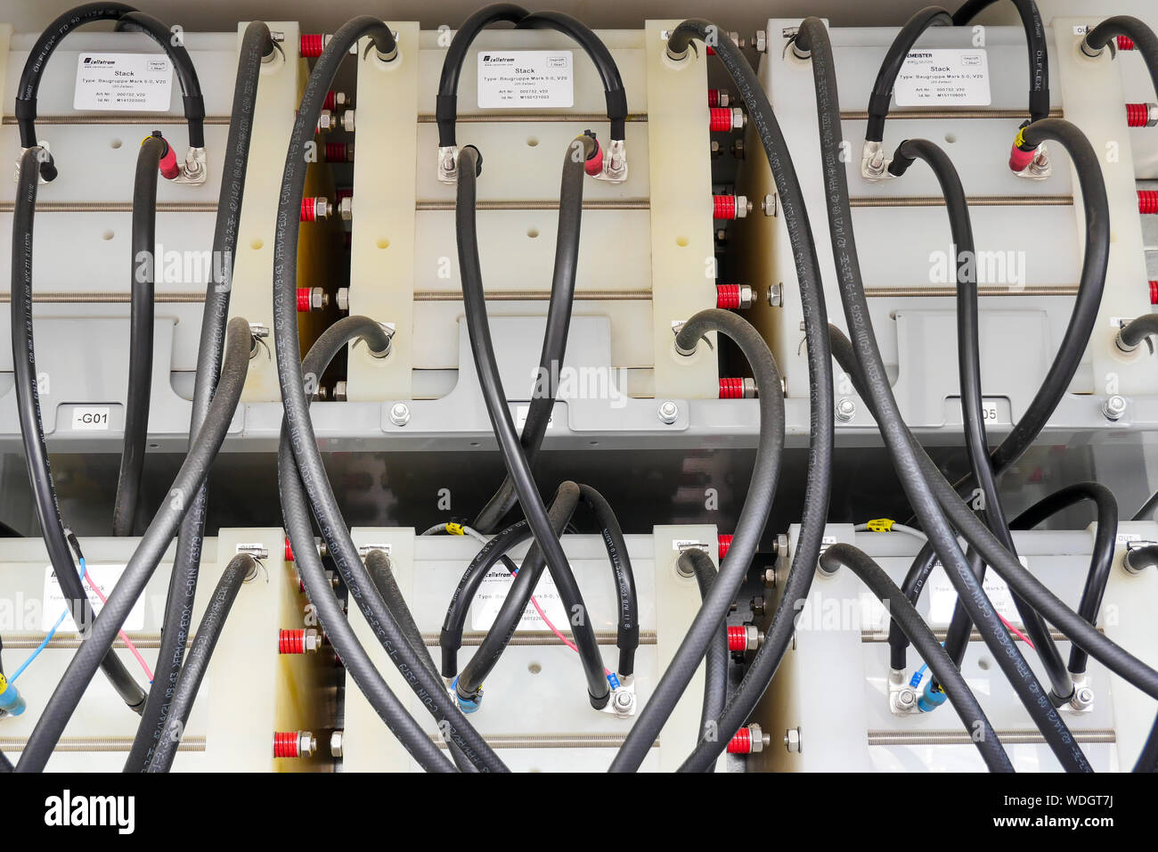 Cell Cube FB 10 70 energy storage system, IFP, Solaize, Rhône, France ...