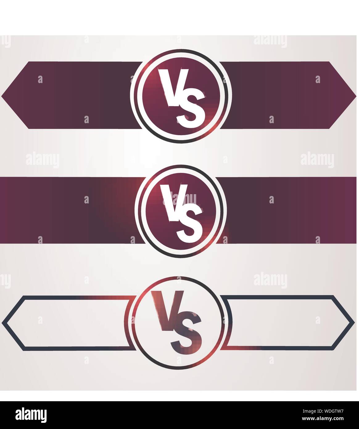 versus sign like opposition. concept of confrontation, together ... versus sign like opposition. concept of confrontation, together ...