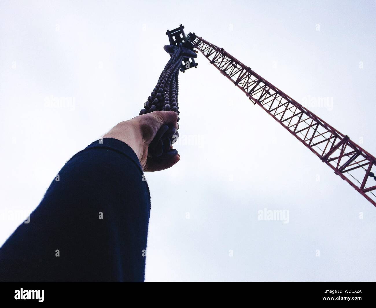 Hand crane hi-res stock photography and images - Alamy