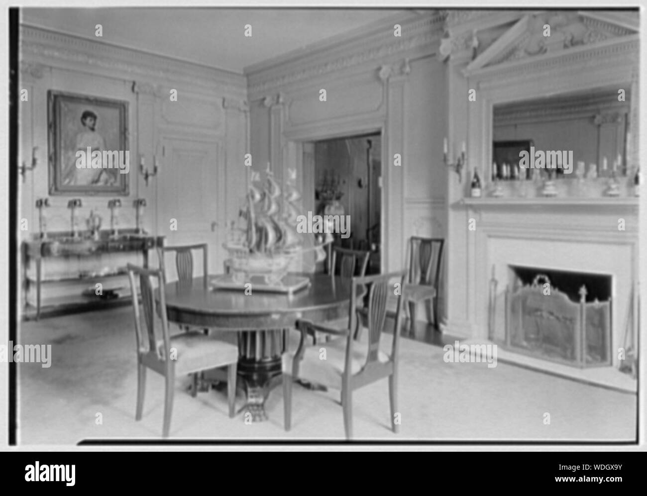 George St. George, residence in Tuxedo Park, New York. Abstract/medium ...