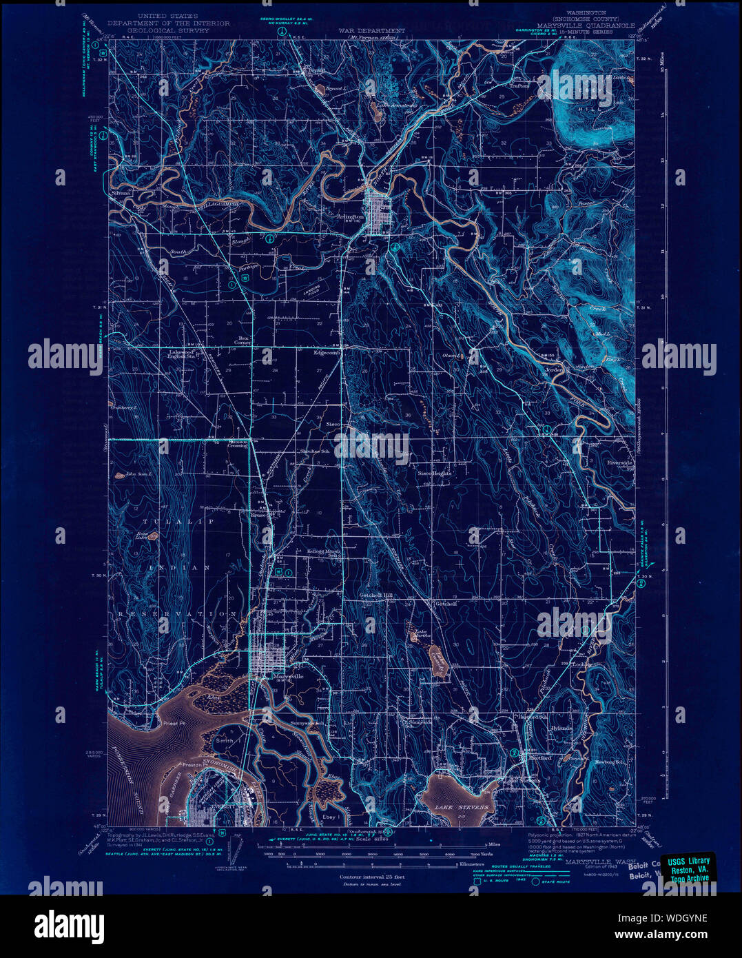Map of marysville washington hi-res stock photography and images - Alamy