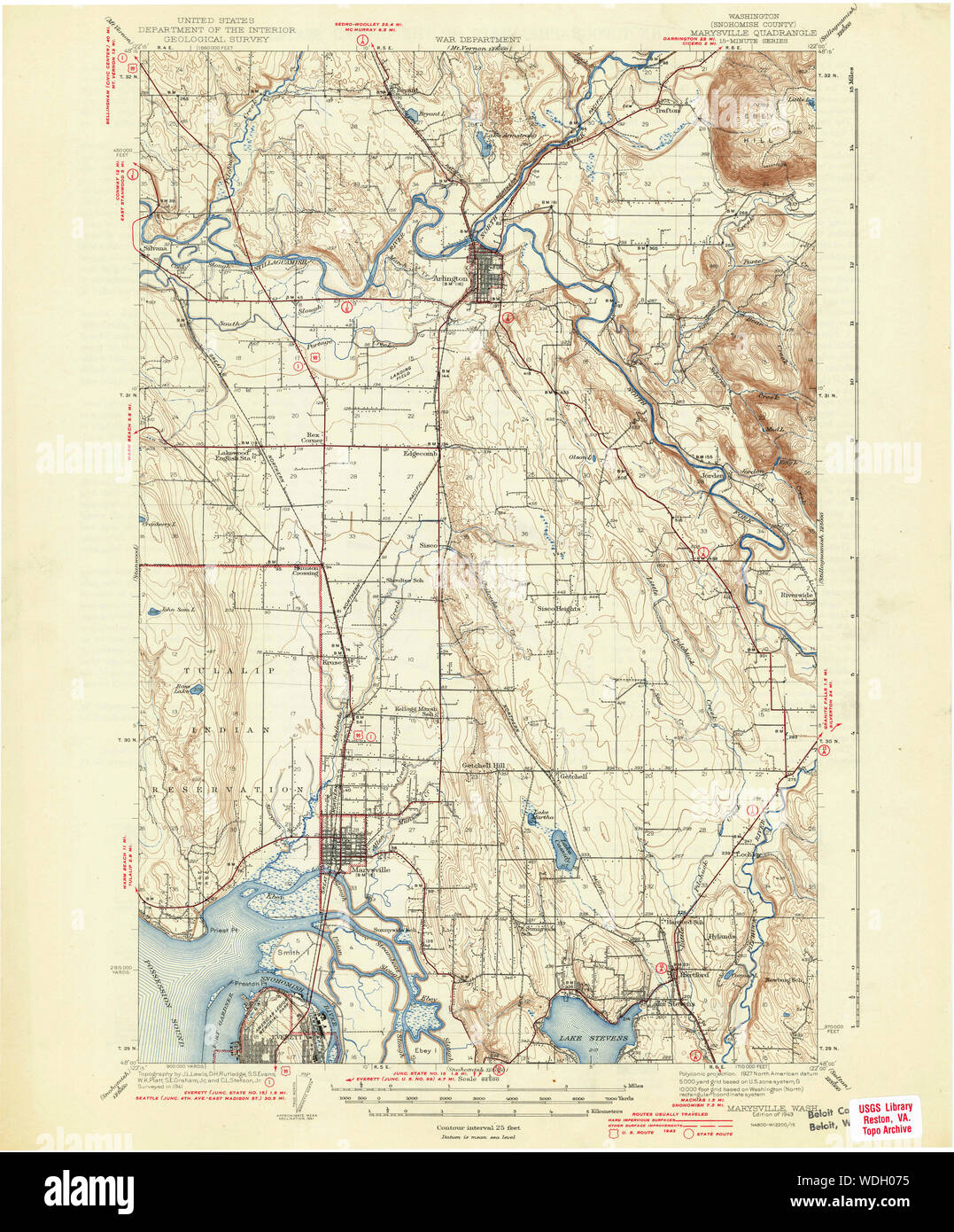 Map of marysville washington hi-res stock photography and images - Alamy
