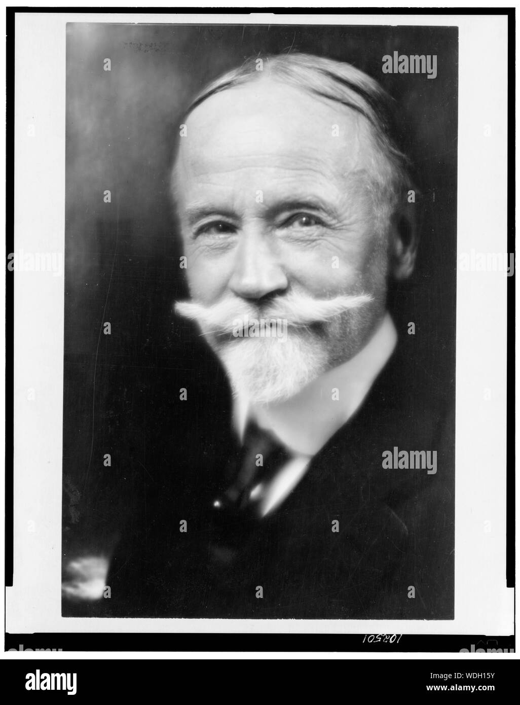 George Washington Cable, head-and-shoulders portrait, facing slightly ...