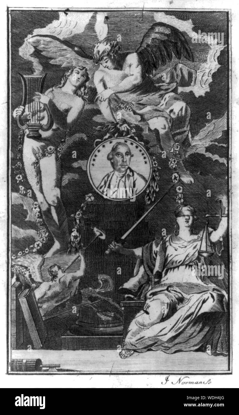 George washington engraving hi-res stock photography and images - Alamy