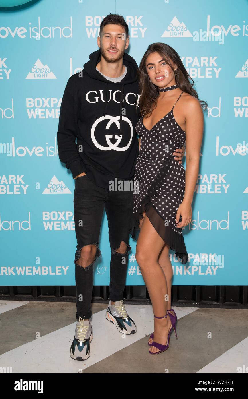 Boxpark Wembley host Francesca Allen and Jack Fowler at Love Island ...