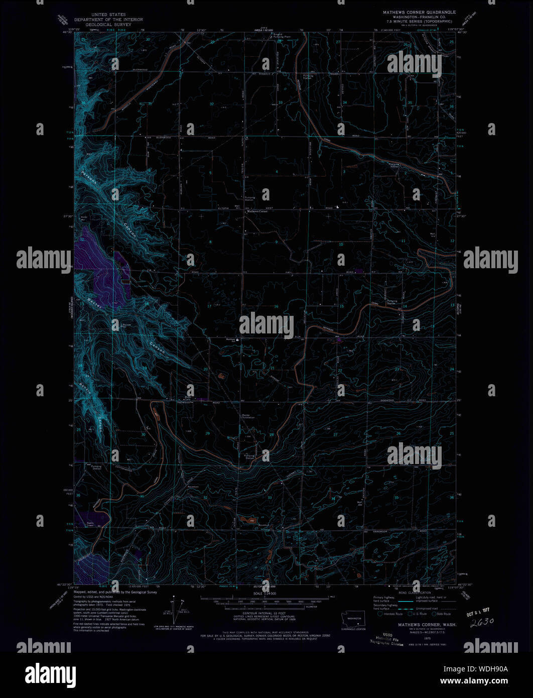 Map of mathews hi-res stock photography and images - Alamy