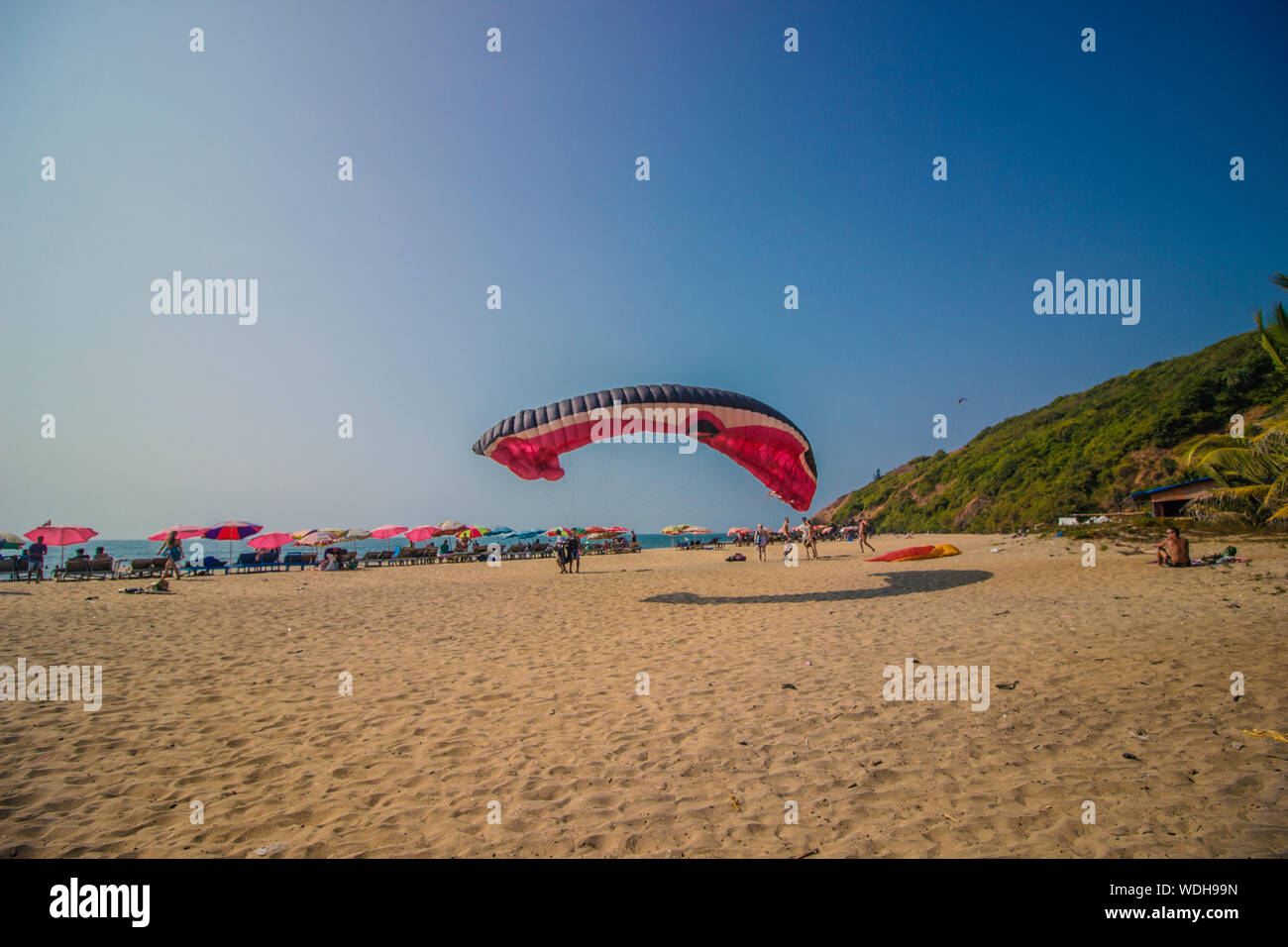 Parachute beach hi-res stock photography and images - Alamy