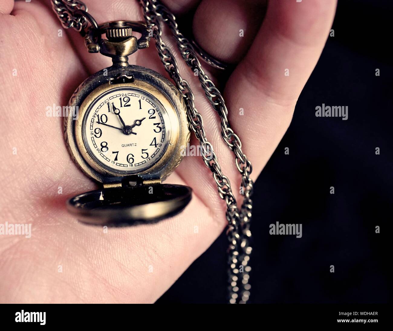 Time on Your Hands Stock Photo - Alamy