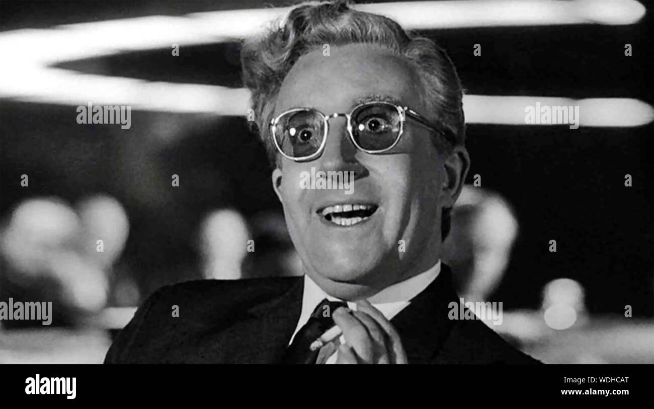 DR. STRANGELOVE 1964 Columbia Pictures film with Peter Sellers Stock ...