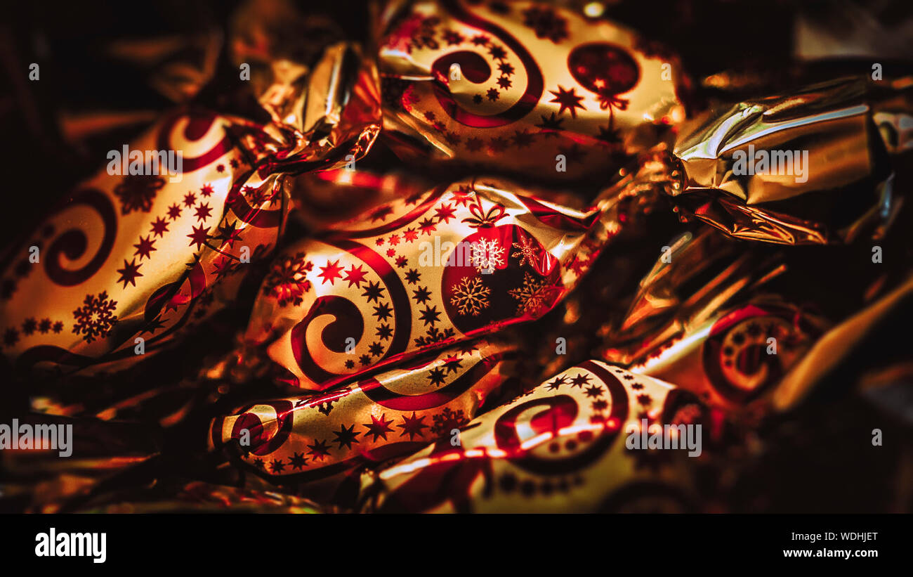 Wrappers candy hi-res stock photography and images - Alamy