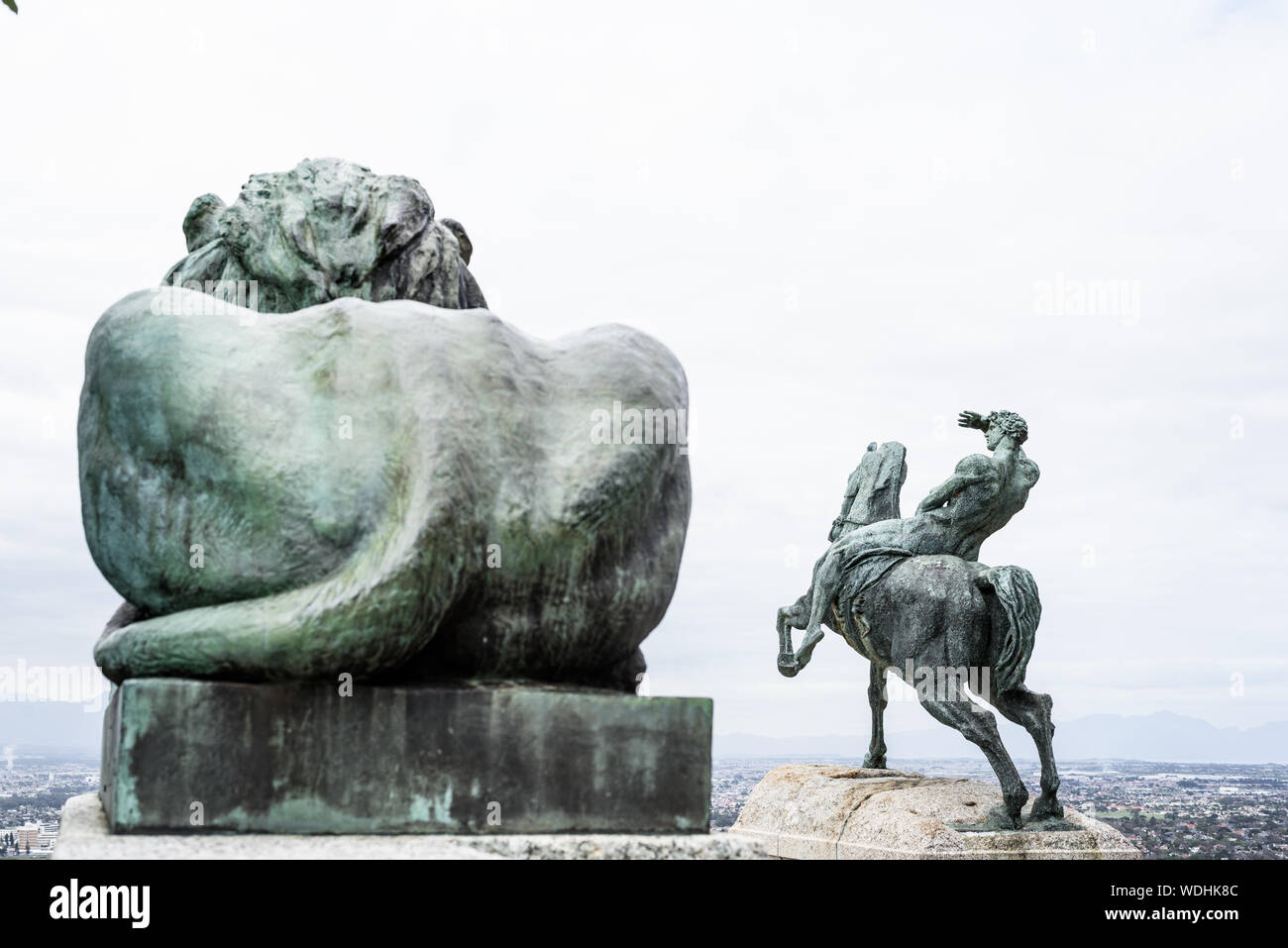 The bronze sculpture Physical Energy by George Frederic Watts was cast ...