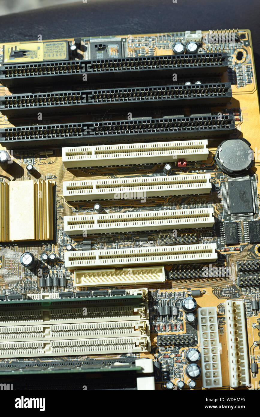 Computer battery mother board hi-res stock photography and images - Alamy