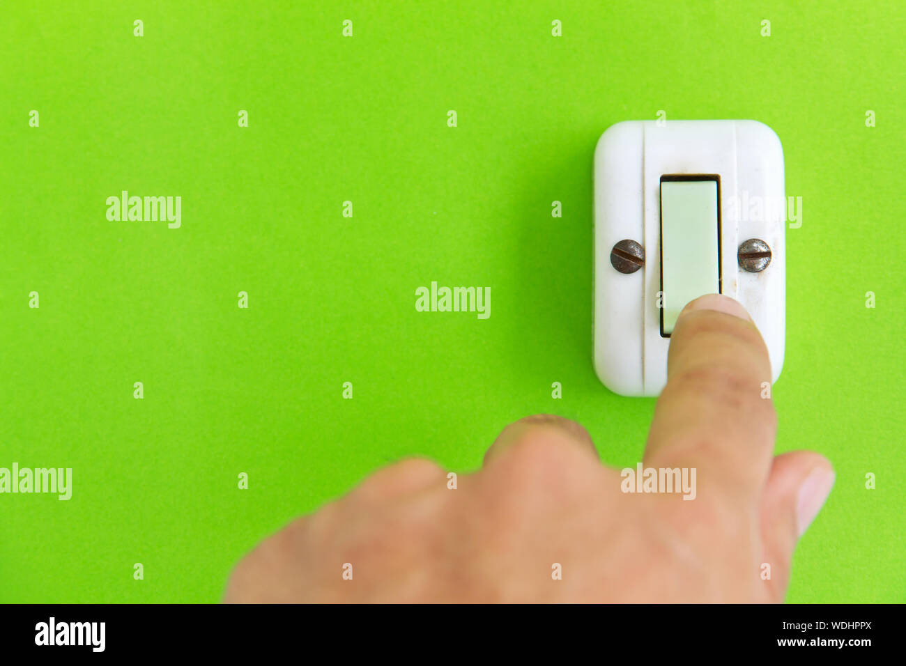 Hand switch hi-res stock photography and images - Alamy