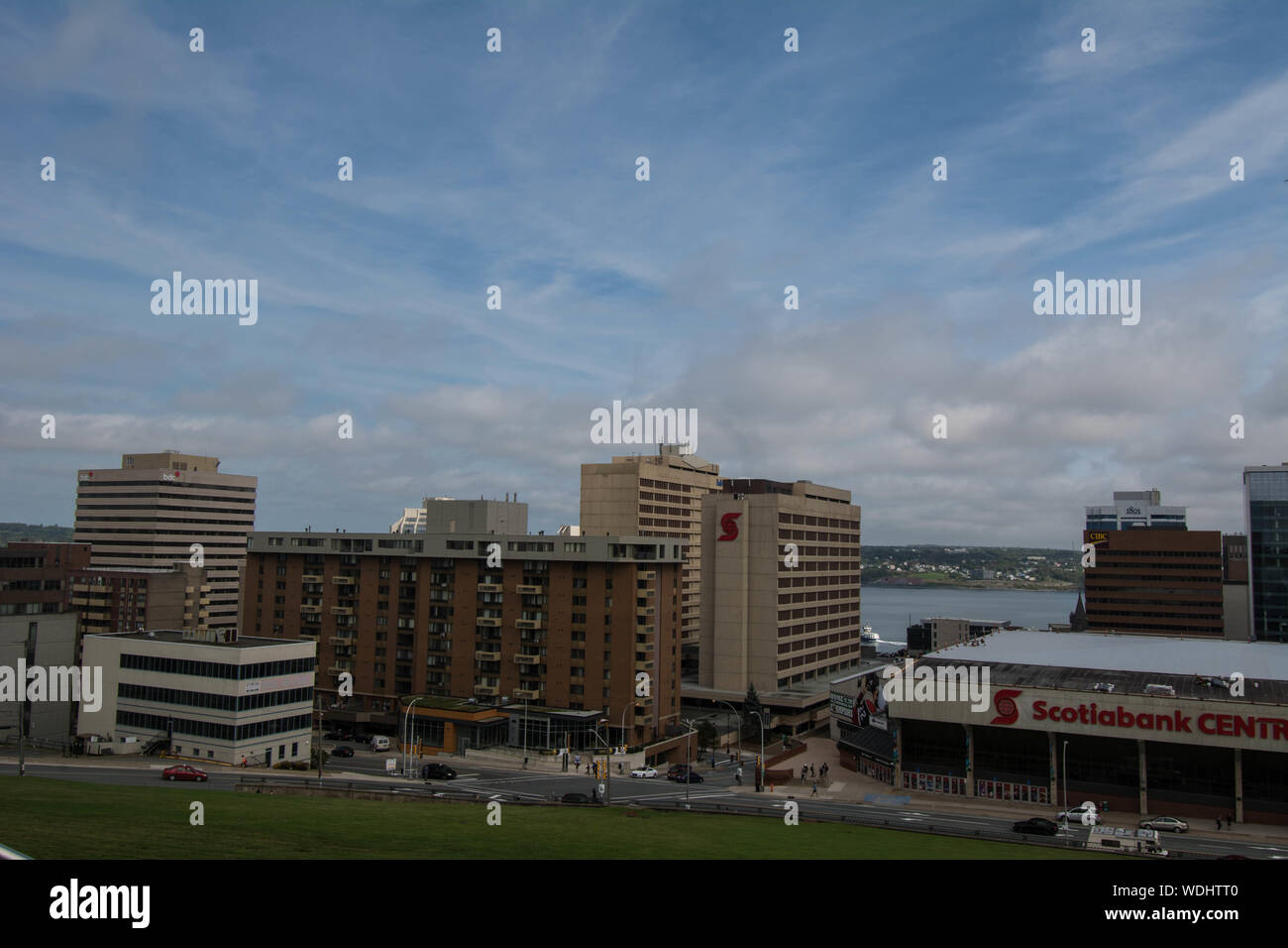 Halifax town at sunset hi-res stock photography and images - Alamy