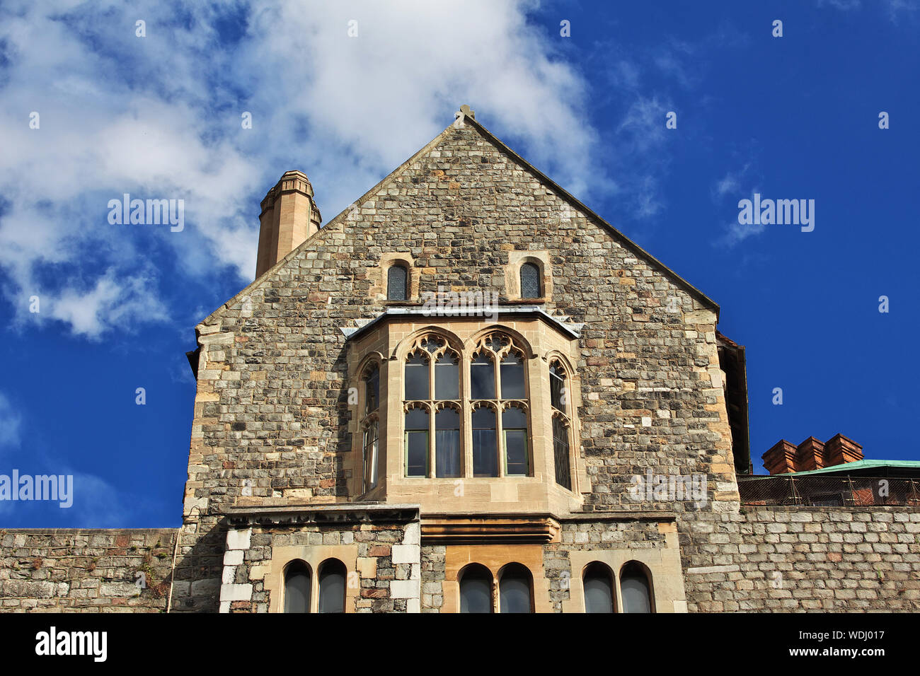 Buildings of Windsor castle in England Stock Photo - Alamy