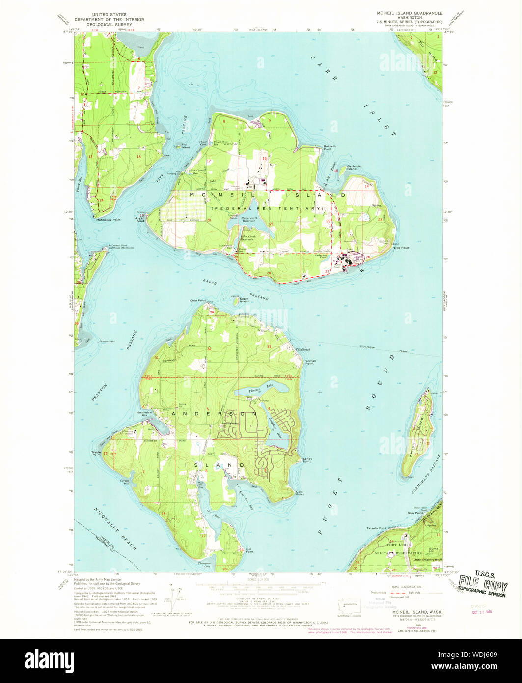 Neil island map hi-res stock photography and images - Alamy