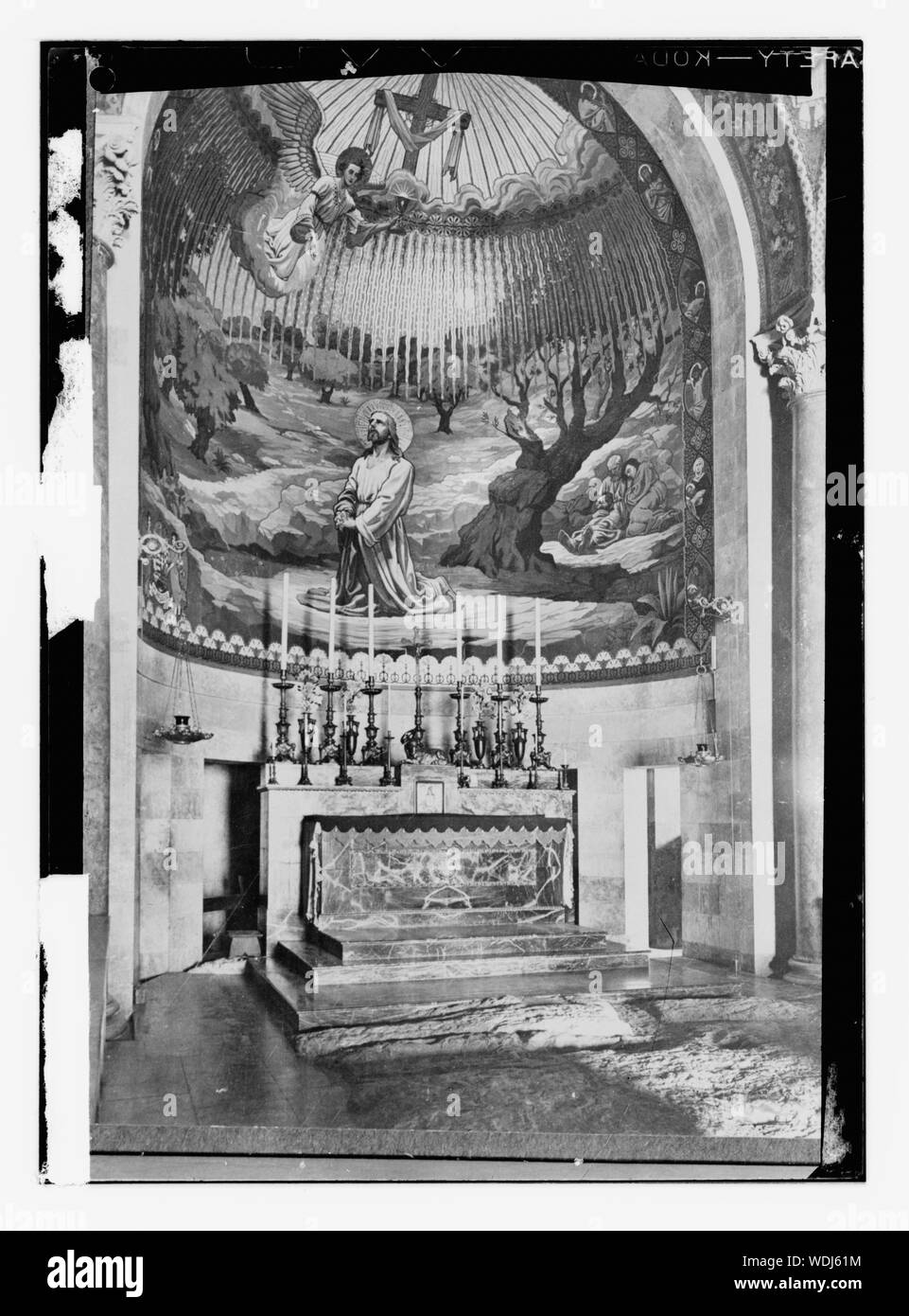 Gethsemane Catholic altar Abstract/medium: G. Eric and Edith Matson ...