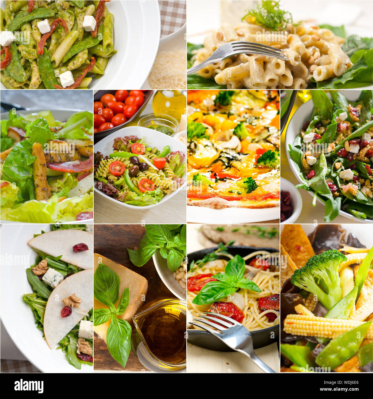 Collage of food hi-res stock photography and images - Alamy