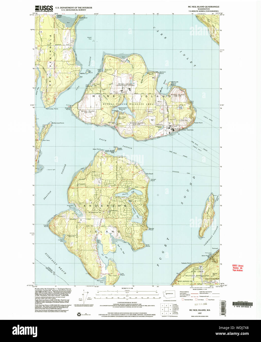 Neil island map hi-res stock photography and images - Alamy
