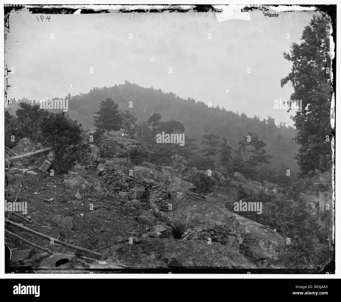 Civil war little round top Cut Out Stock Images & Pictures - Alamy