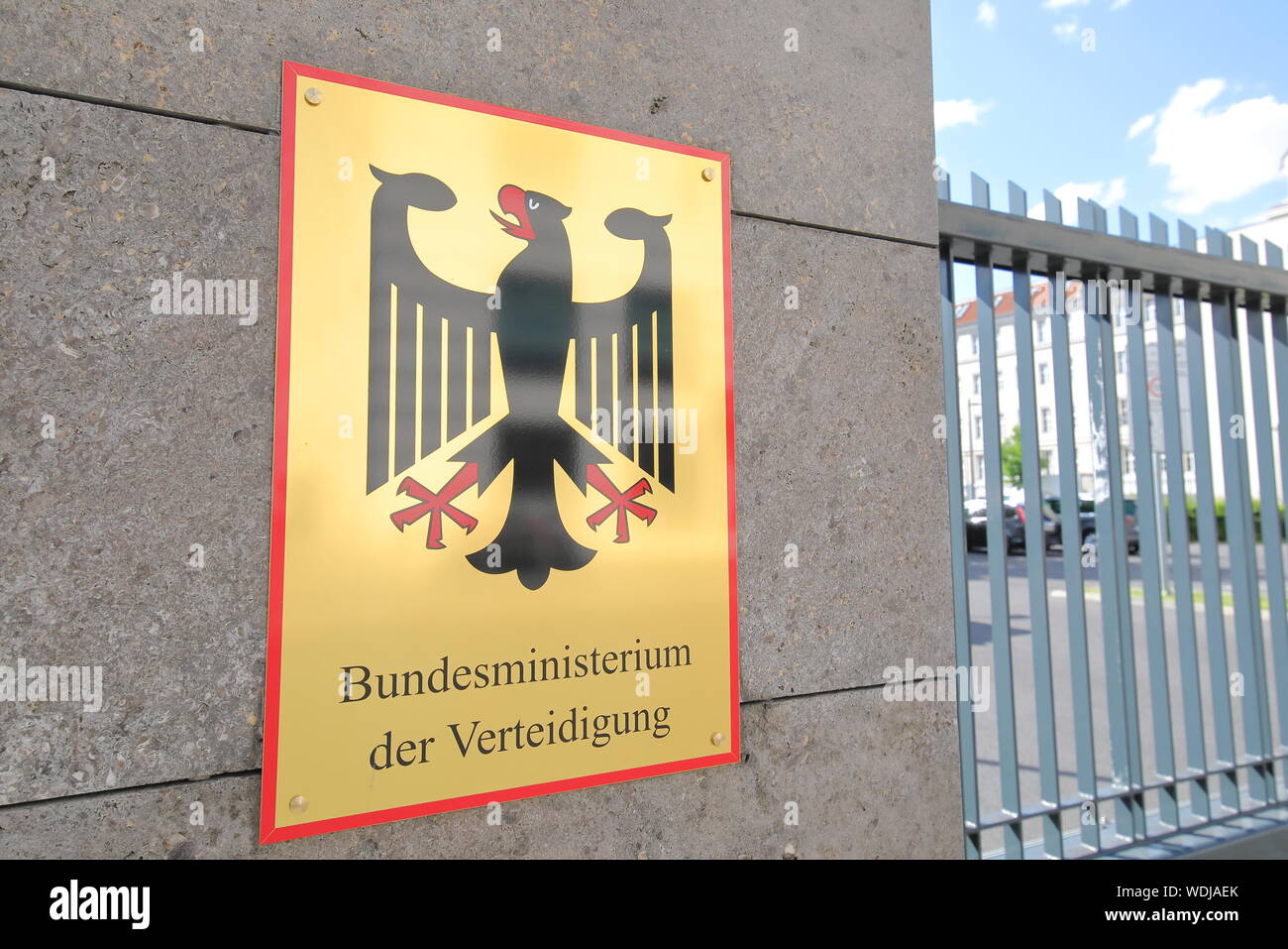 Federal Ministry of Defence Berlin Germany Stock Photo - Alamy