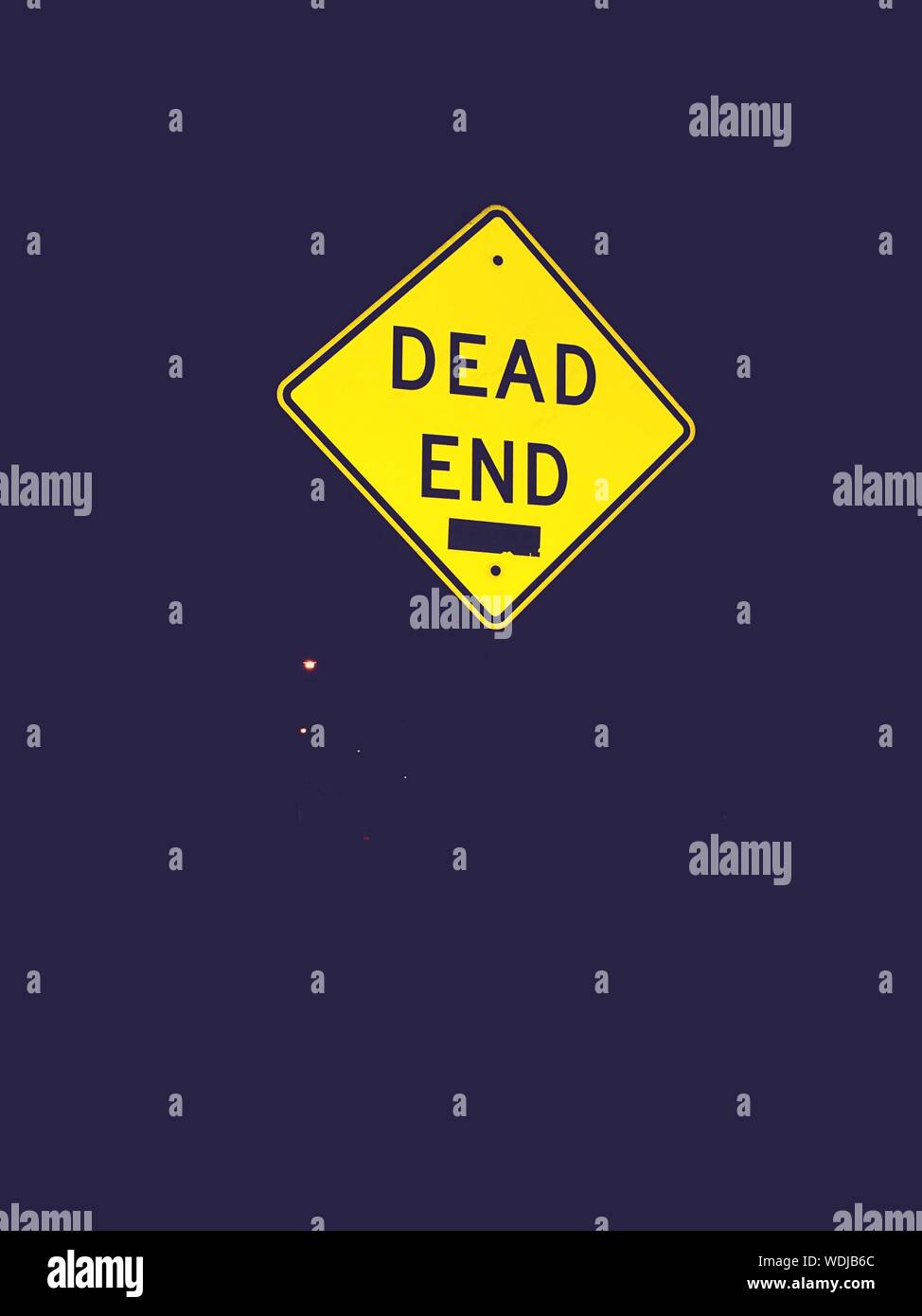 Tunnel warning sign hi-res stock photography and images - Alamy