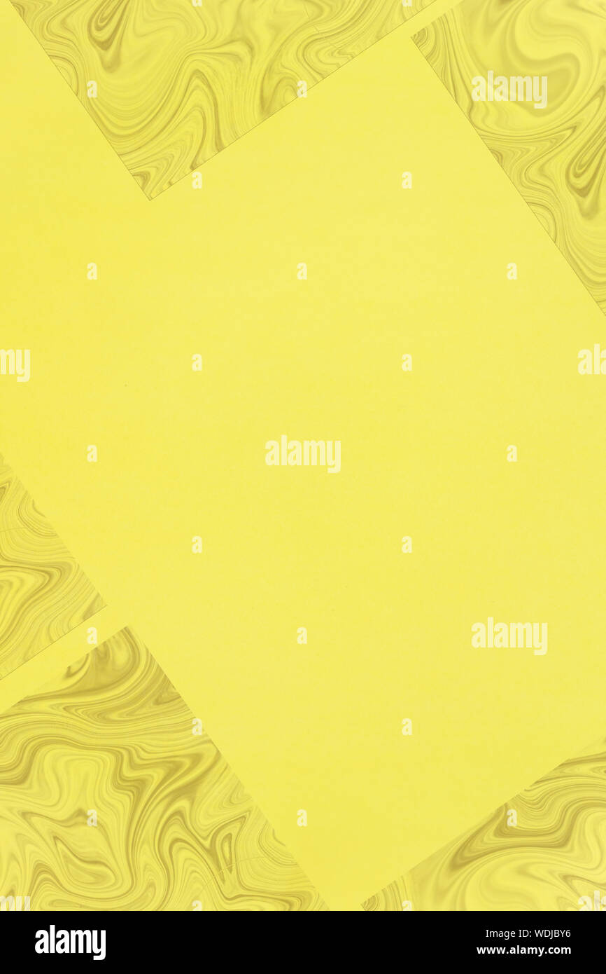 Crop view of stone background. Fresh yellow color texture Stock Photo ...