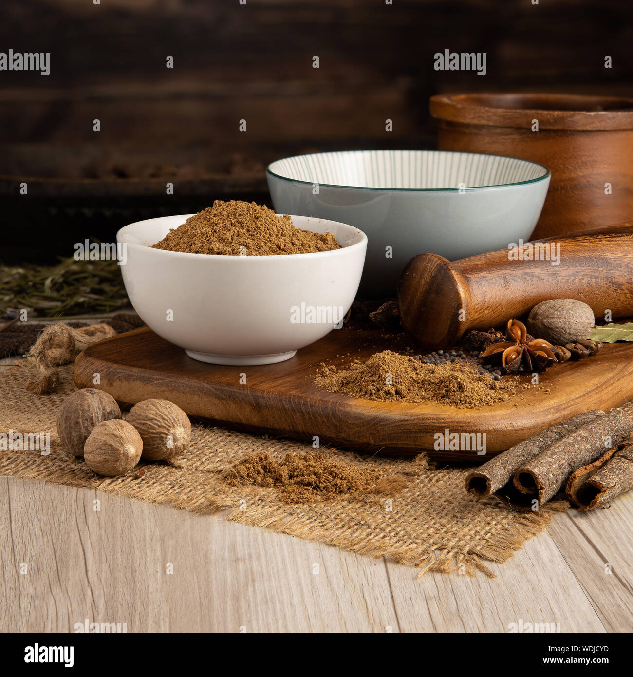 GURAM MASSALA SEASONING in a bowl and food preparation and kitchen ...