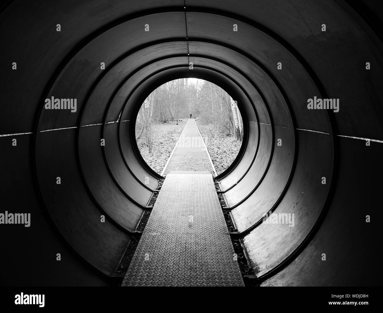Pedestrian tunnel circle hi-res stock photography and images - Alamy