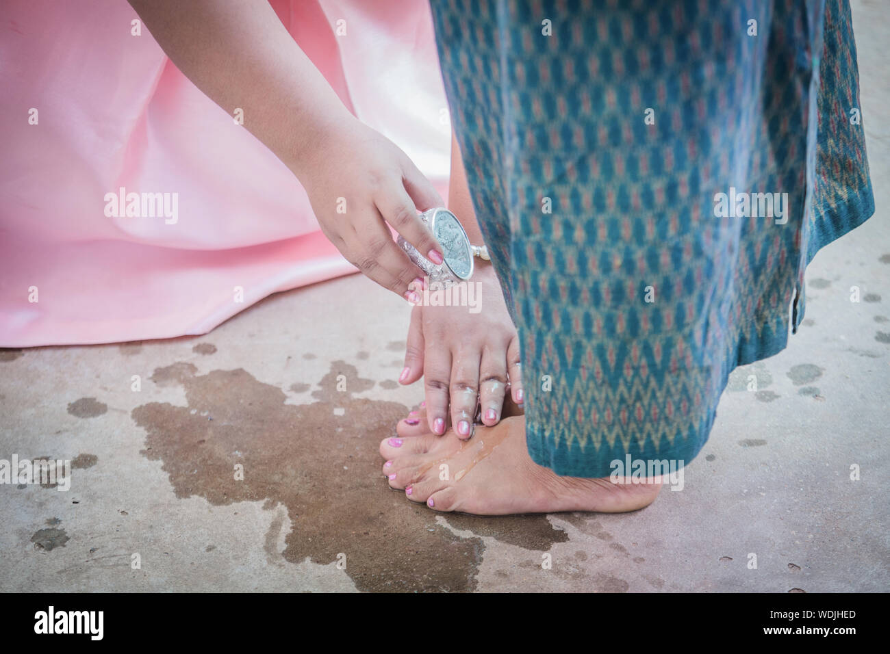 Water legs hi-res stock photography and images - Alamy