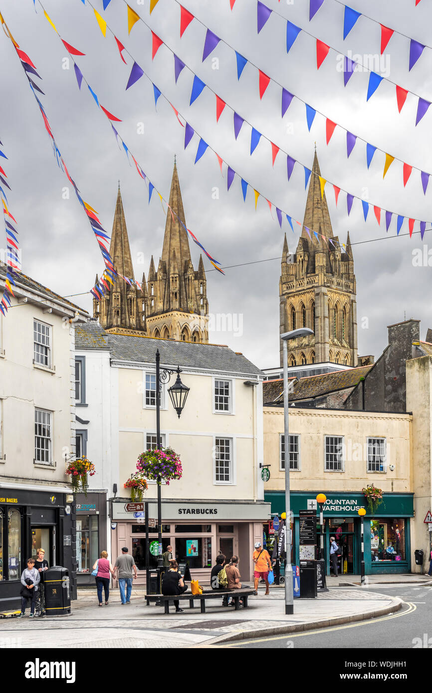 Truro city centre hi-res stock photography and images - Alamy