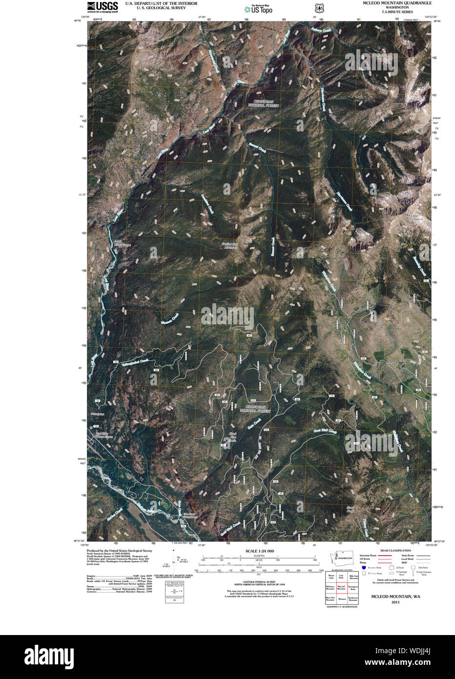 Mcleod map hi-res stock photography and images - Alamy