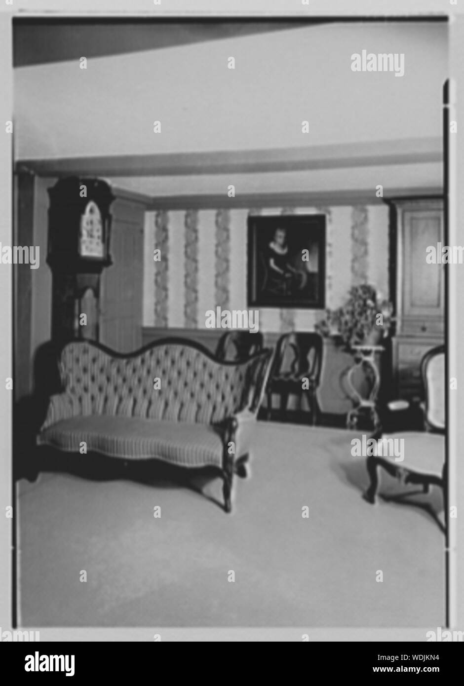 Gilbert house, residence in Sturrowtown, Massachusetts. Abstract/medium ...