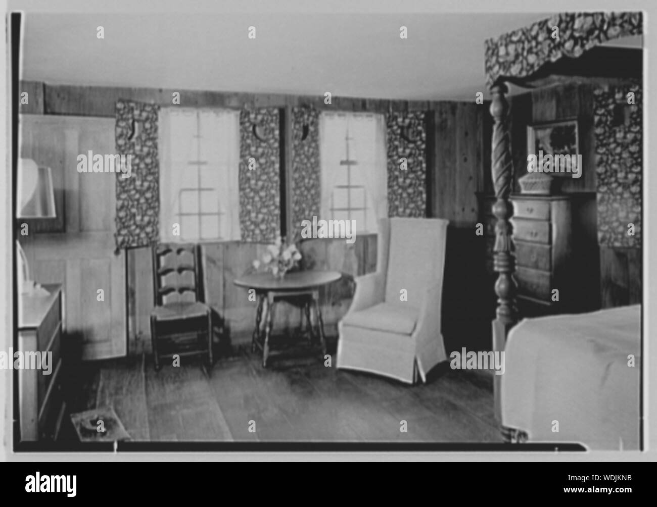 Gilbert house, residence in Sturrowtown, Massachusetts. Abstract/medium ...