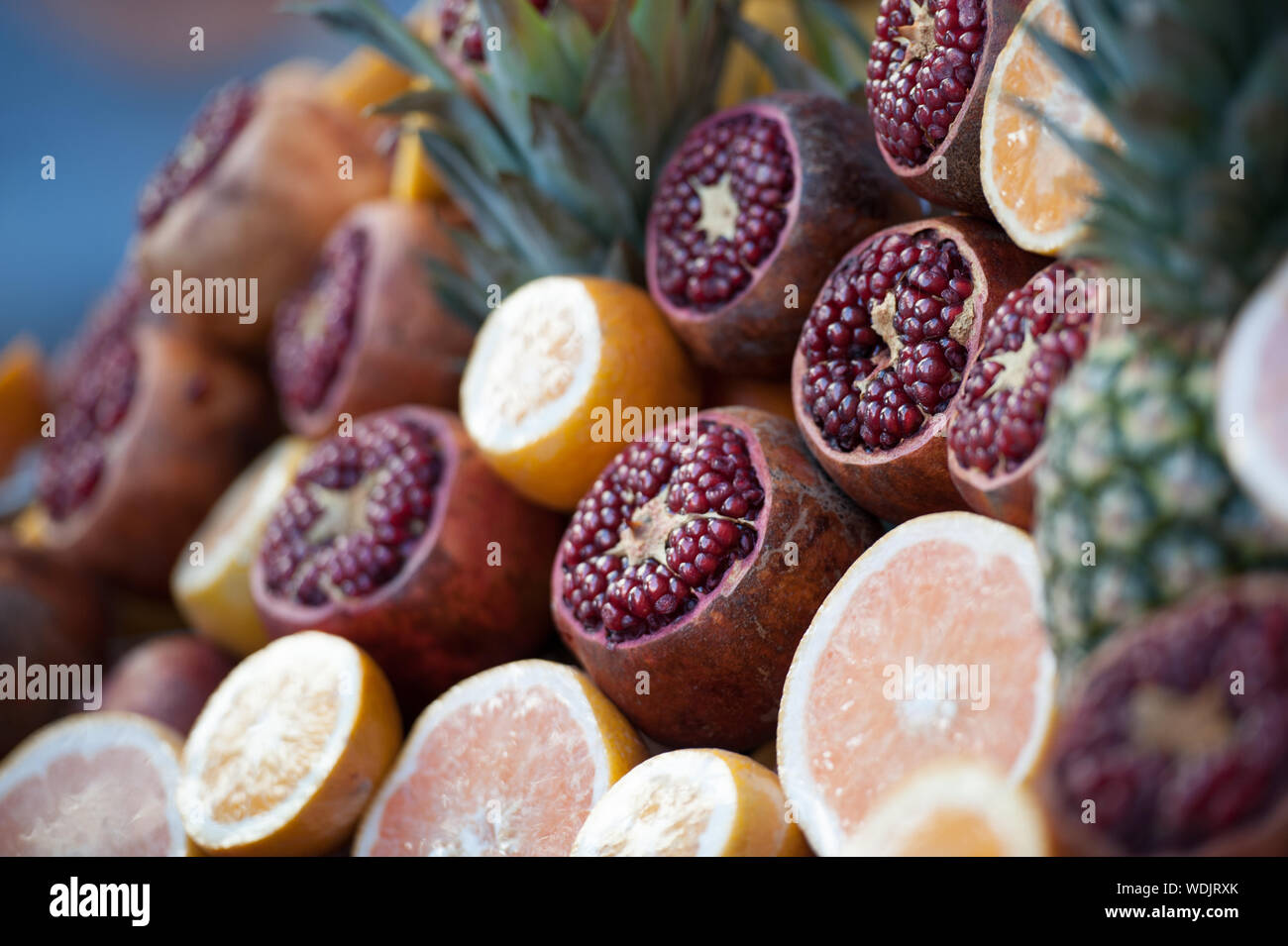 Exotic fruits hi-res stock photography and images - Alamy