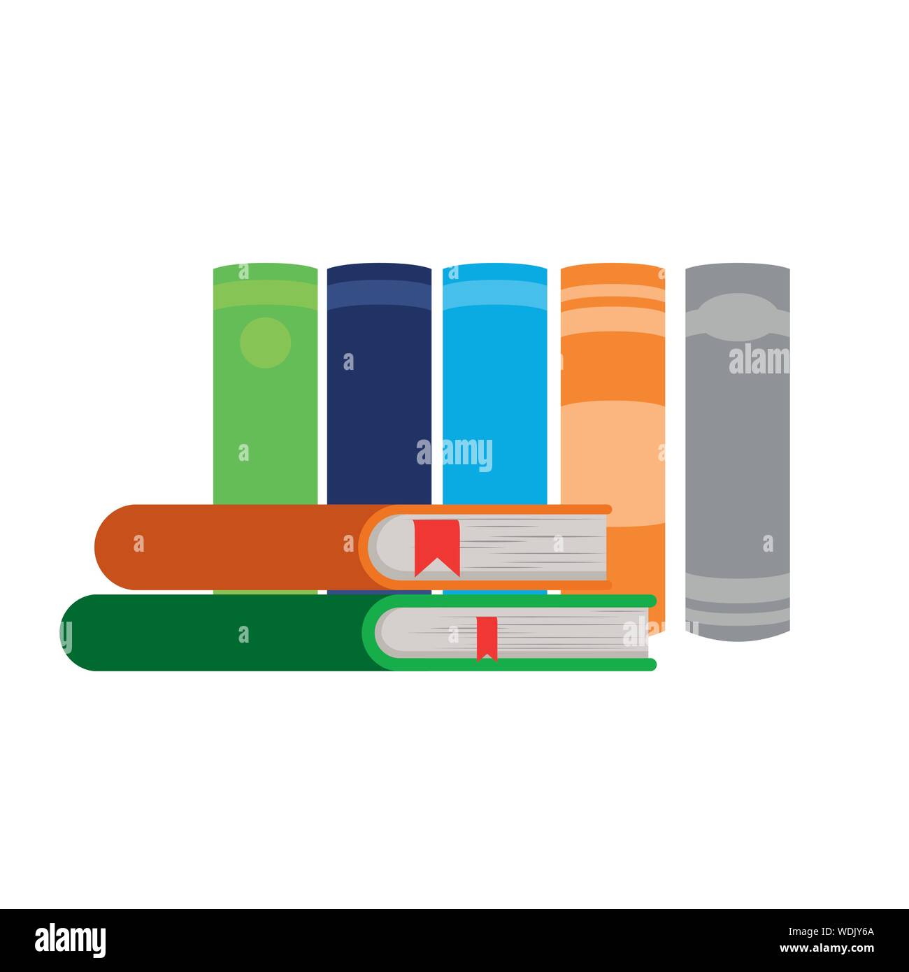 Group of books design vector illustration Stock Vector Image & Art - Alamy